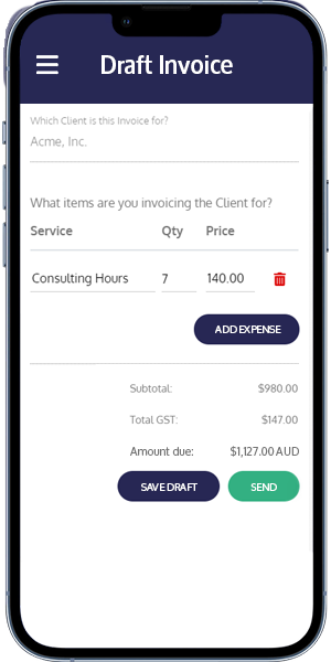 Easy invoicing for sole-traders | Hnry - Never think about tax again